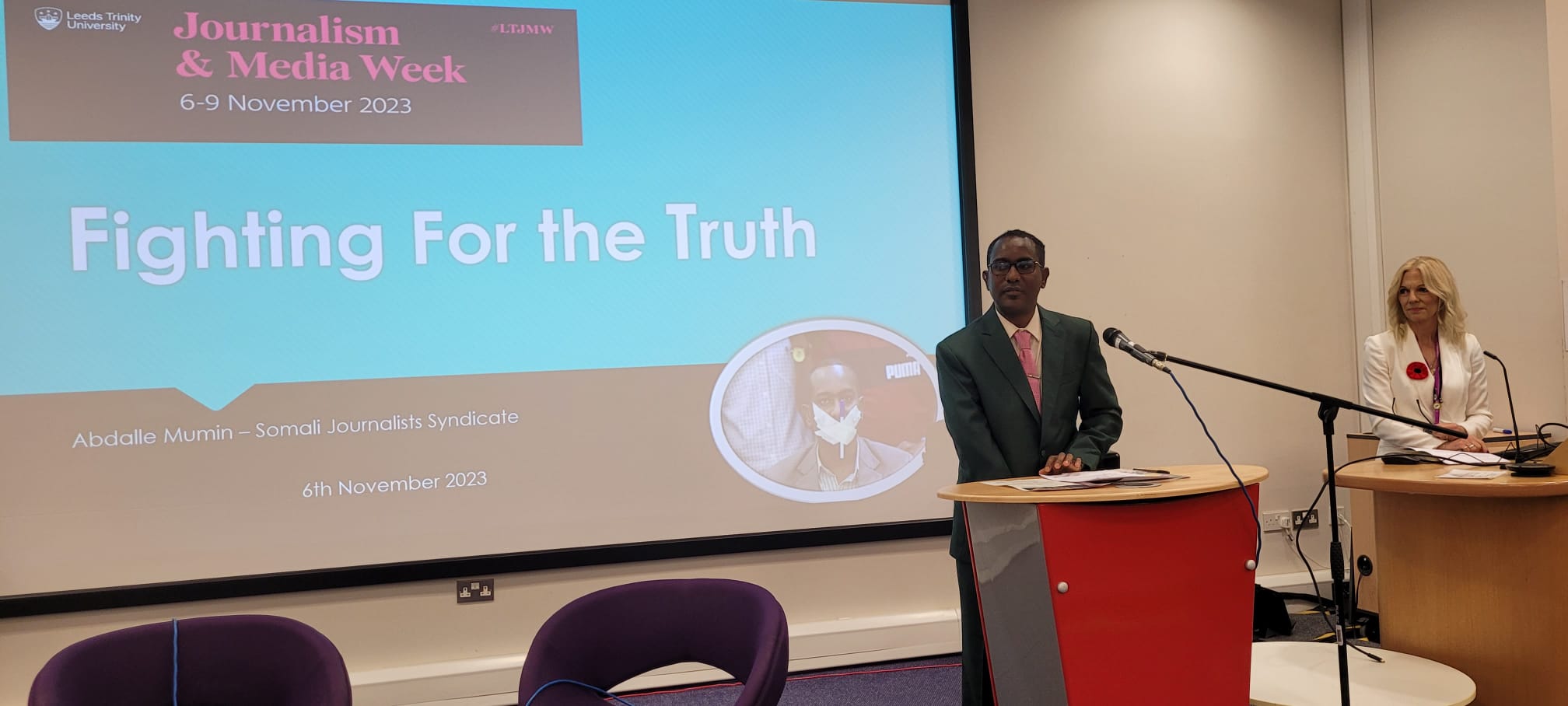 Exiled Journalist Moves Audience To Tears - Yorkshire Voice