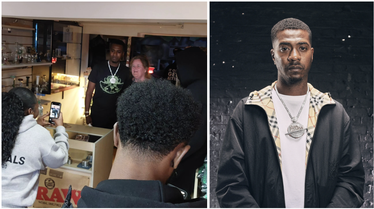 Chart-Topping Rapper Greets Fans In Leeds 'head shop’ - Yorkshire Voice