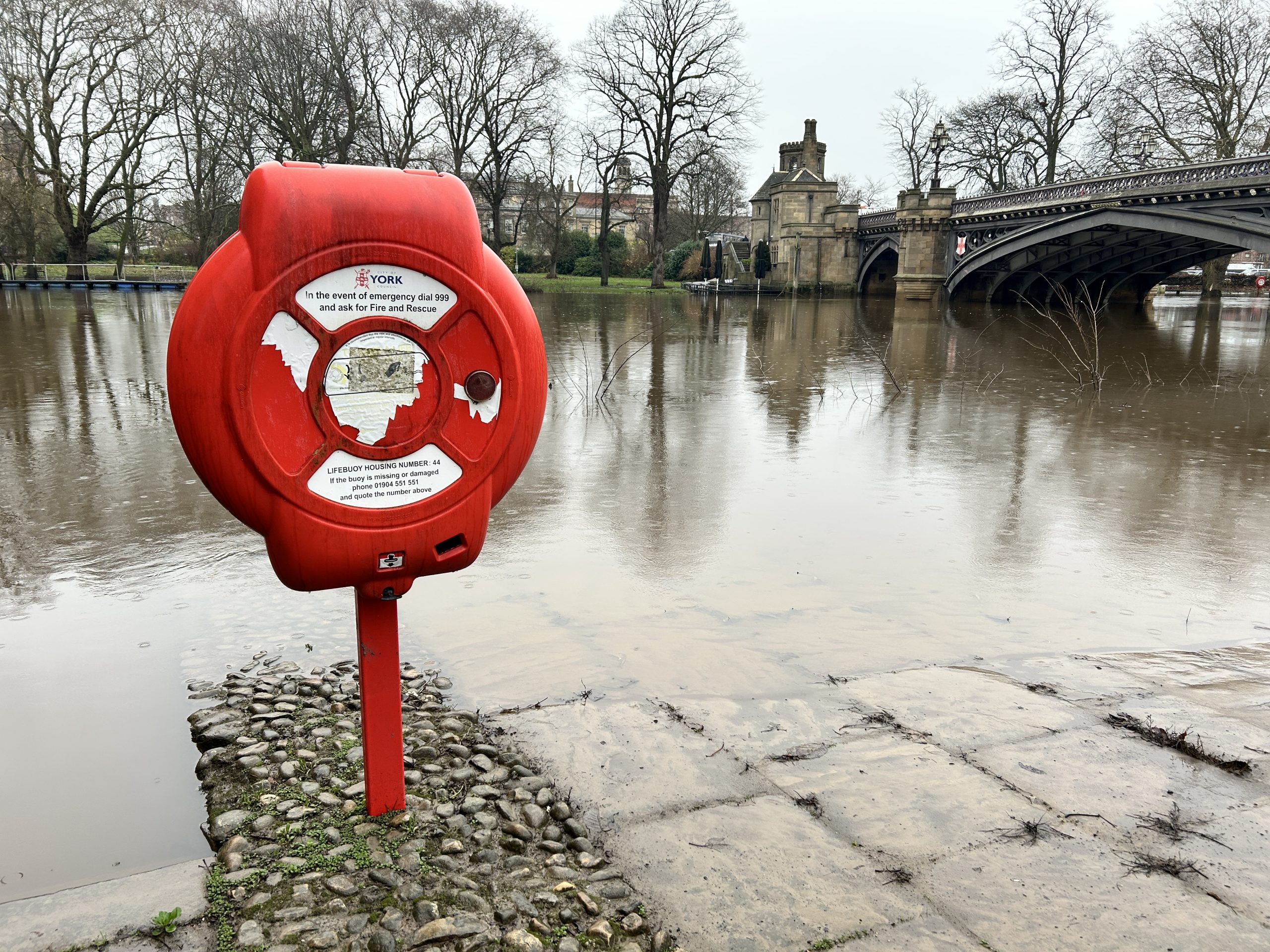 York hit by extreme flooding as Storm Bram causes disruption to ...